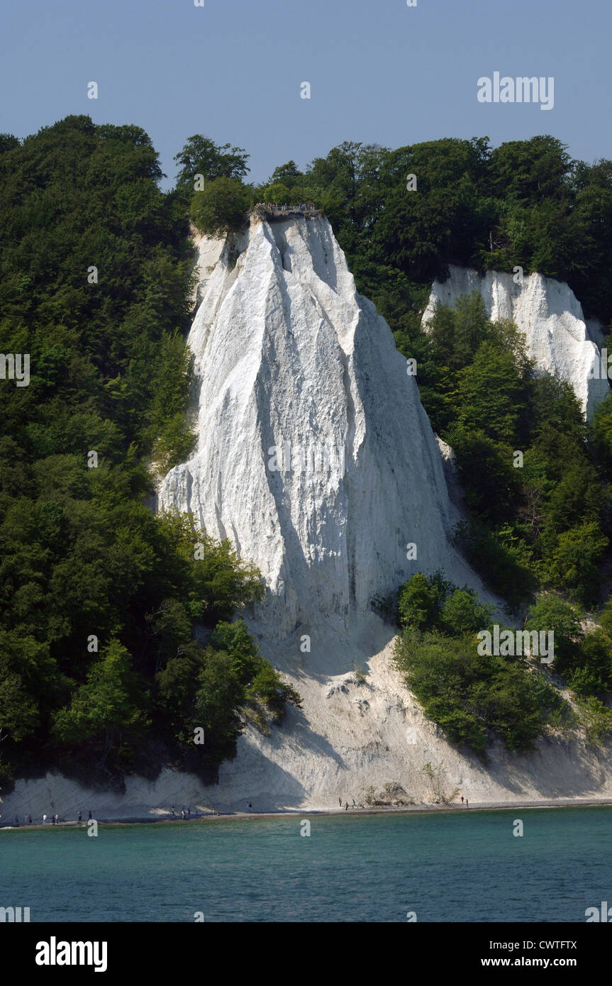 Chalk cliff Koenigsstuhl on Ruegen Island, Germany Stock Photo - Alamy