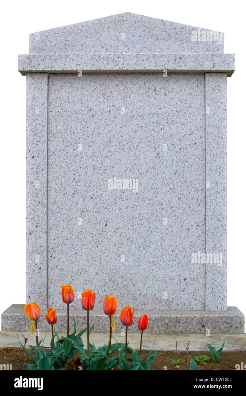 Blank gravestone hi-res stock photography and images - Alamy