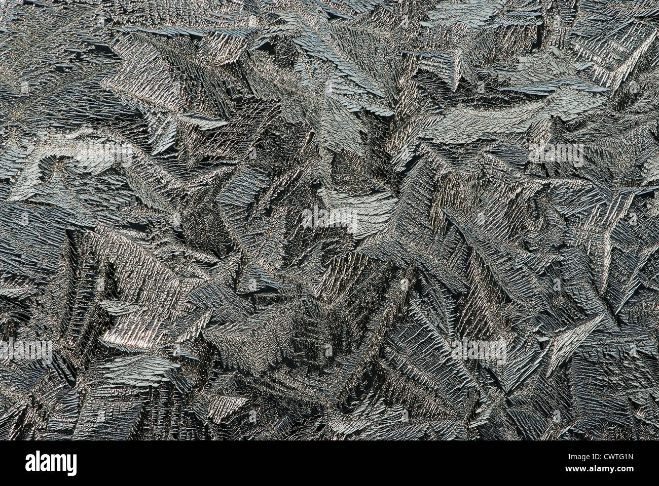 Hoarfrost on glass, texture of ice in thee cold winter Stock Photo - Alamy