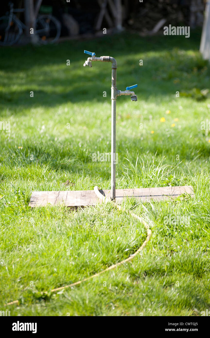 Garden Taps High Resolution Stock Photography and Images - Alamy