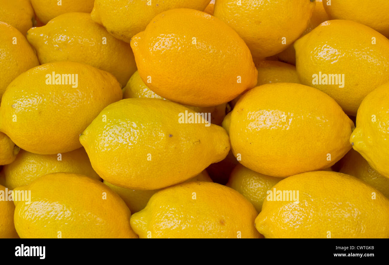 lemon background close up Stock Photo - Alamy