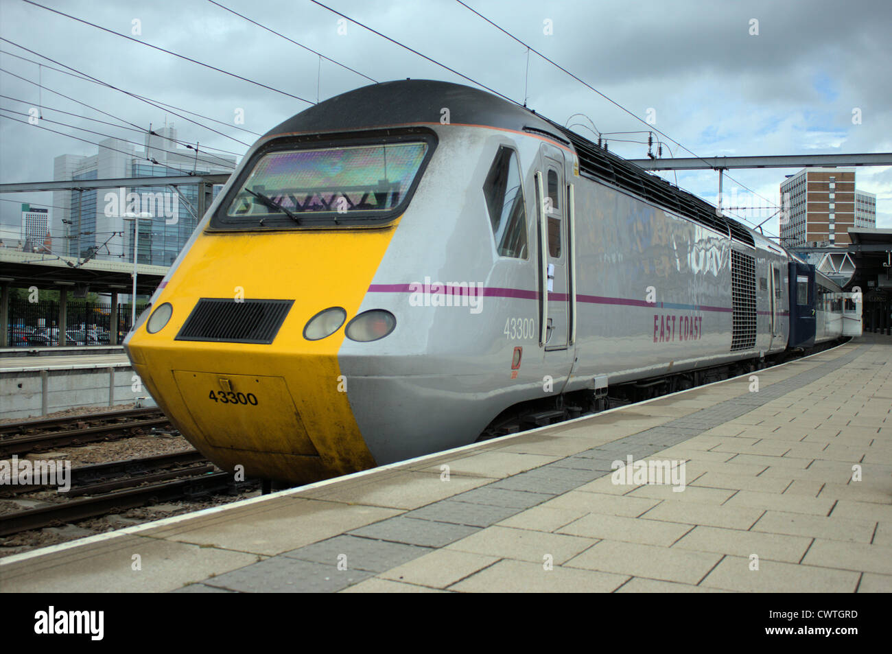 Class 43, 43300 at Leeds Stock Photo - Alamy