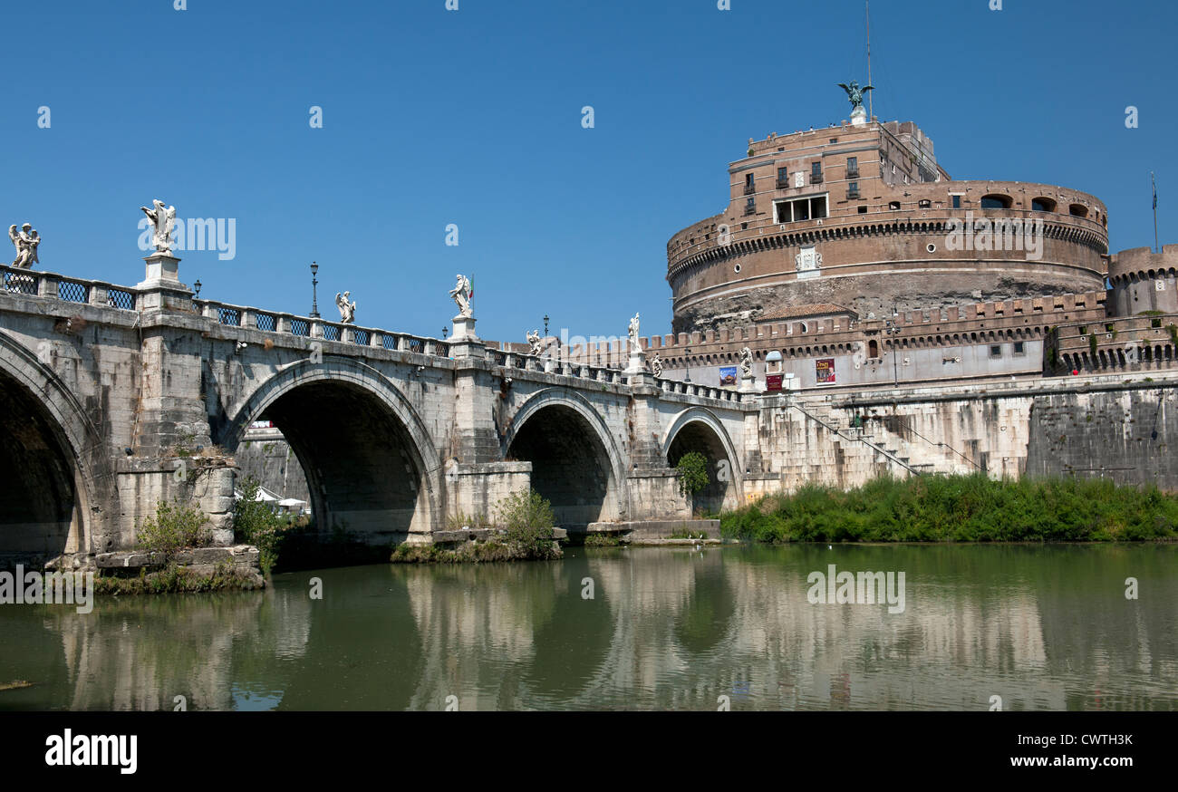 Castle Saint Angelo, Rome, Italy Stock Photo - Alamy