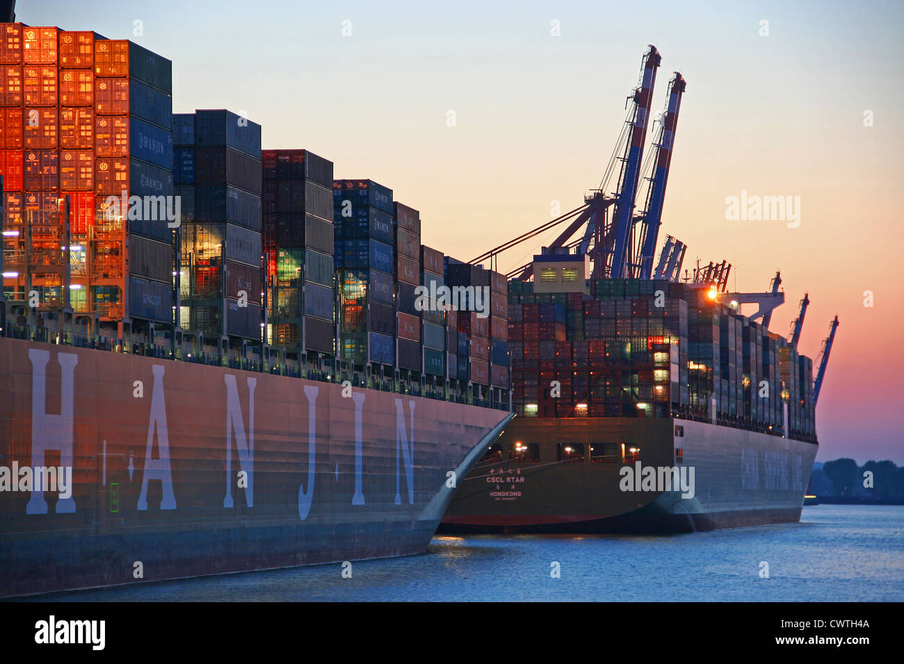 Hanjin line hi-res stock photography and images - Alamy