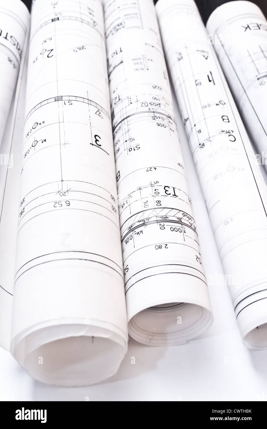 Extension plans hi-res stock photography and images - Alamy