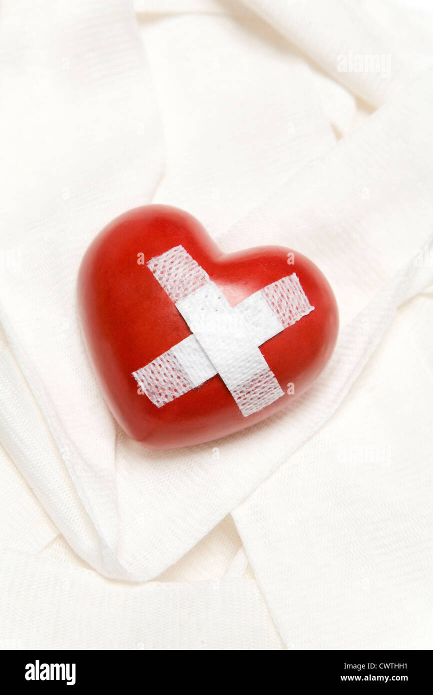 Band aid heart hi-res stock photography and images - Alamy
