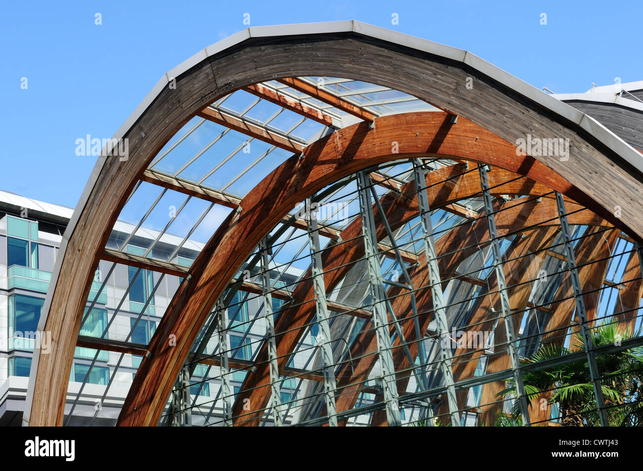 Sheffield botanical gardens glass house hi-res stock photography and ...