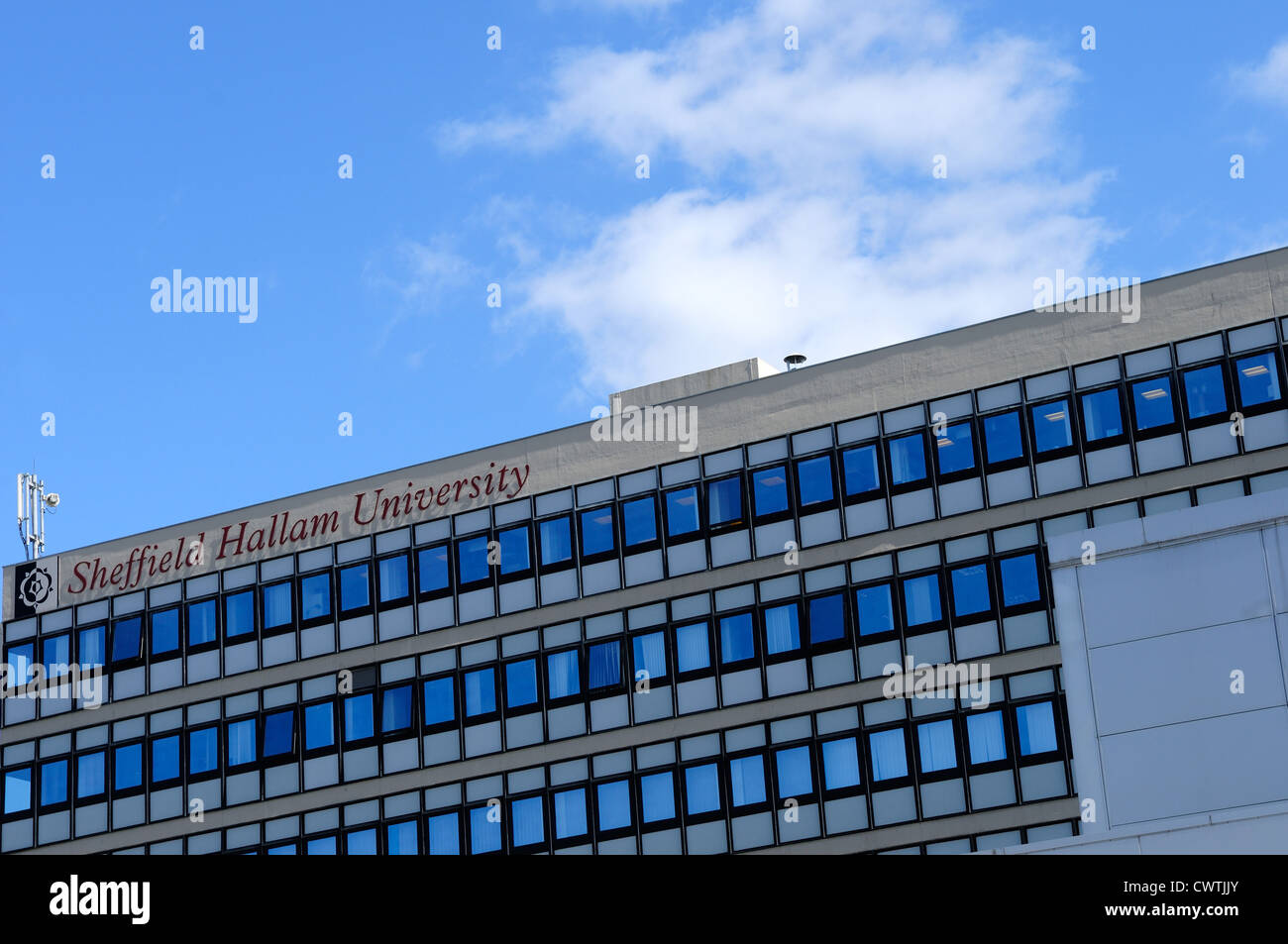 Sheffield Hallam University ,South Yorkshire England Stock Photo - Alamy