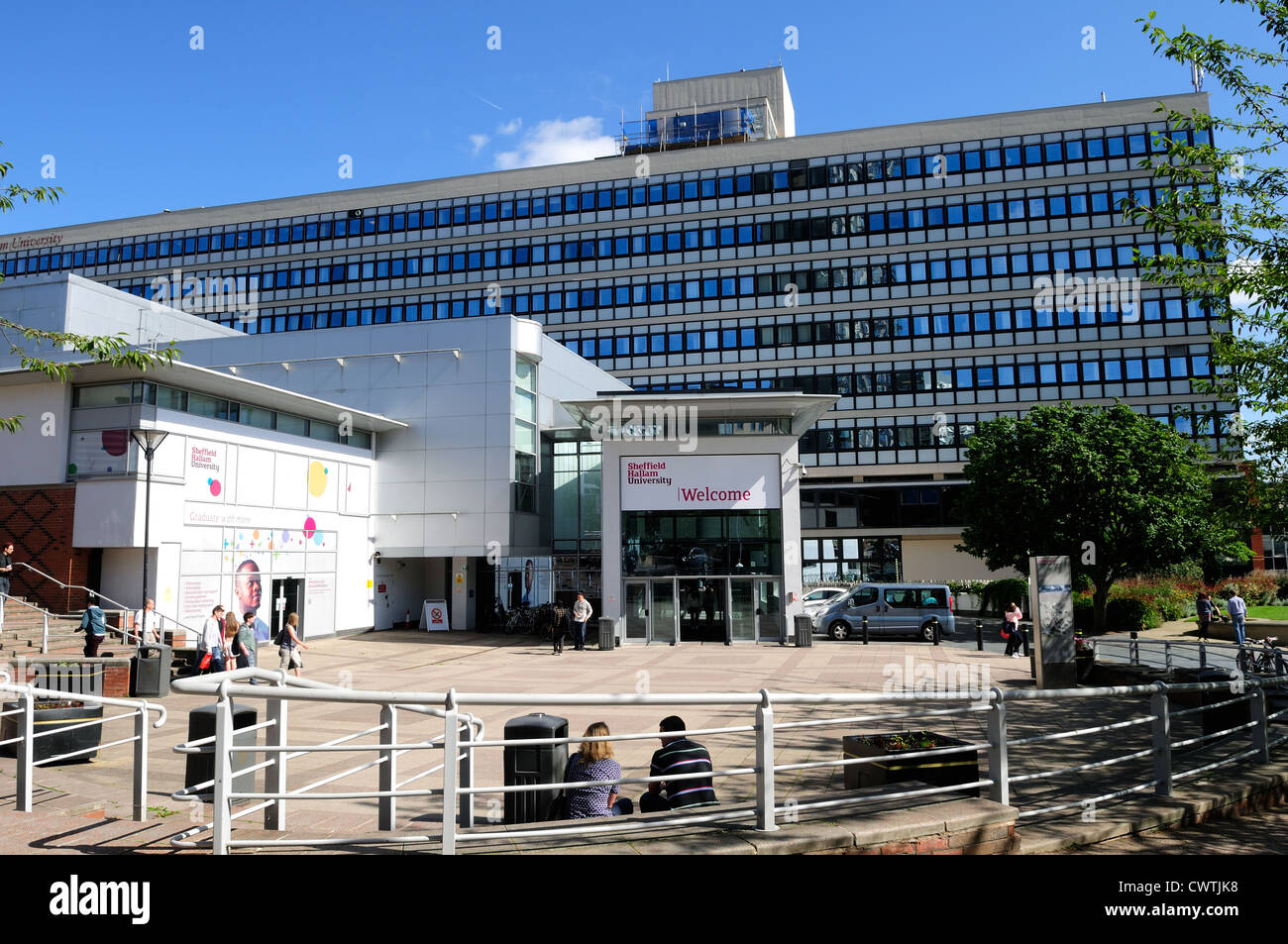 Sheffield Hallam University ,South Yorkshire England Stock Photo - Alamy