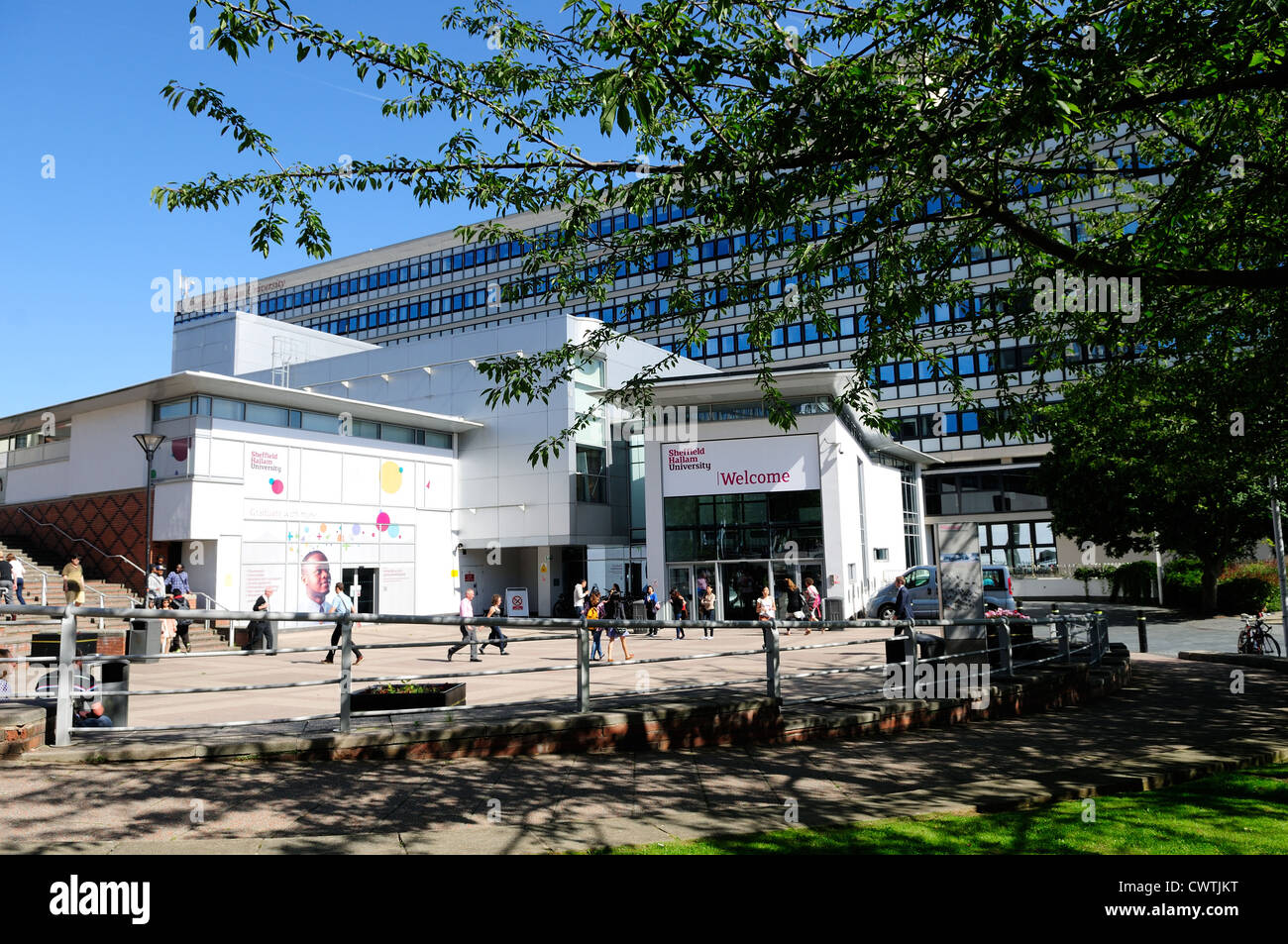 Sheffield Hallam University ,South Yorkshire England Stock Photo - Alamy