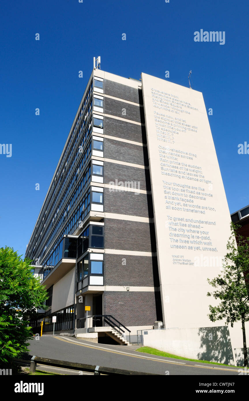 Sheffield hallam university campus building hi-res stock photography ...