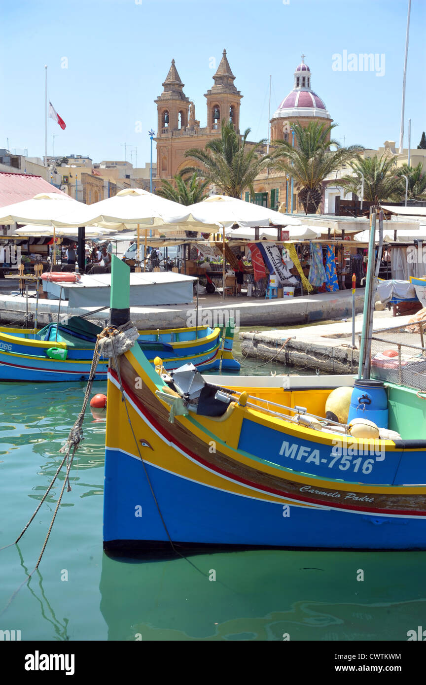 Maltese fishing port hi-res stock photography and images - Alamy