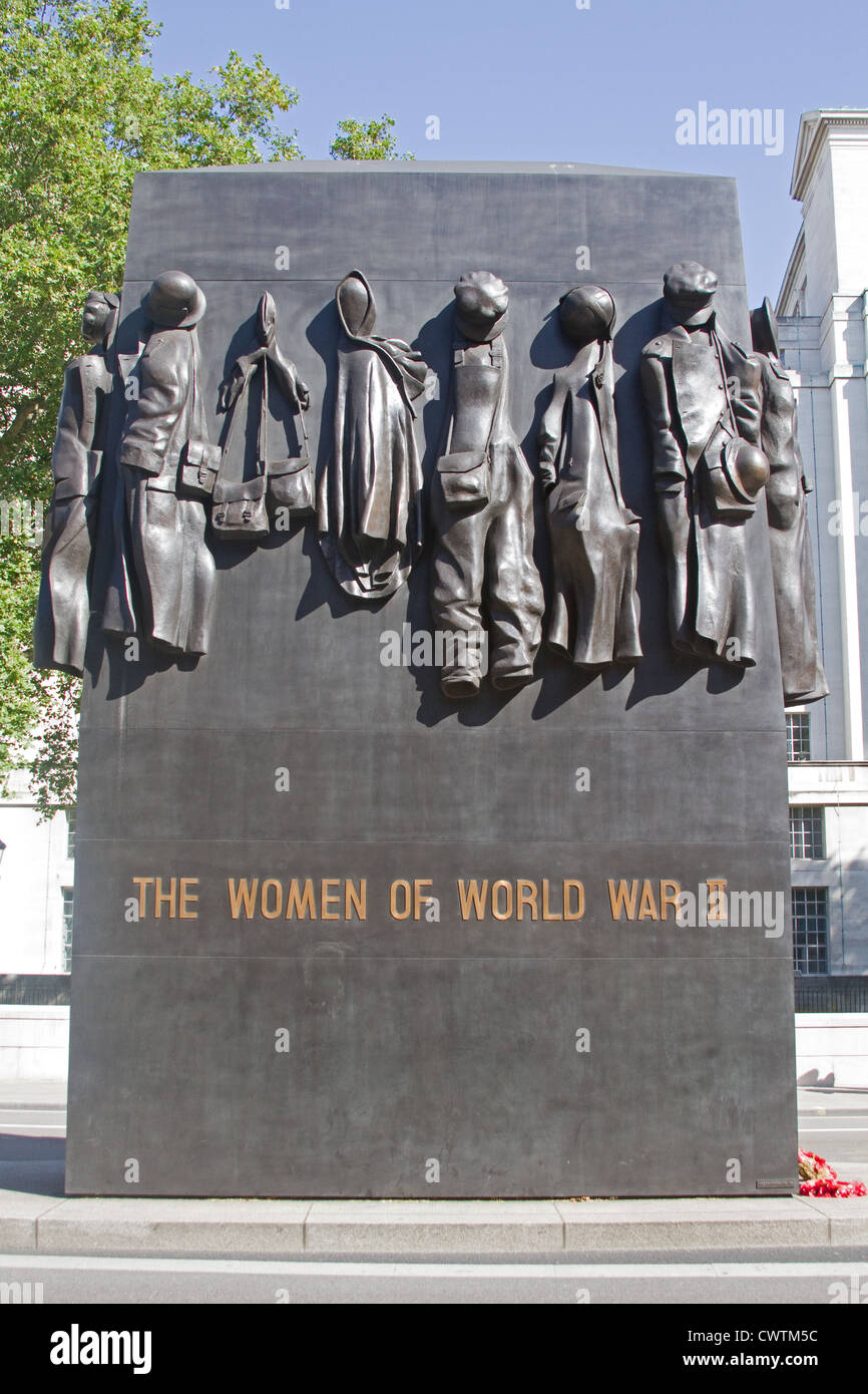 The women of world war two monument situated in Whitehall near the ...