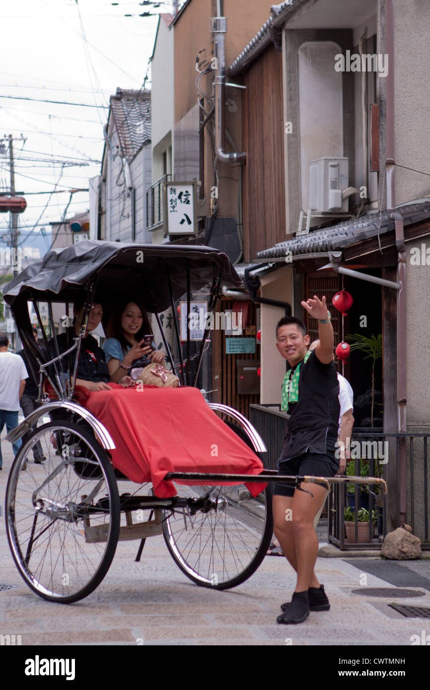 Japanese rickshaw puller hi-res stock photography and images - Alamy