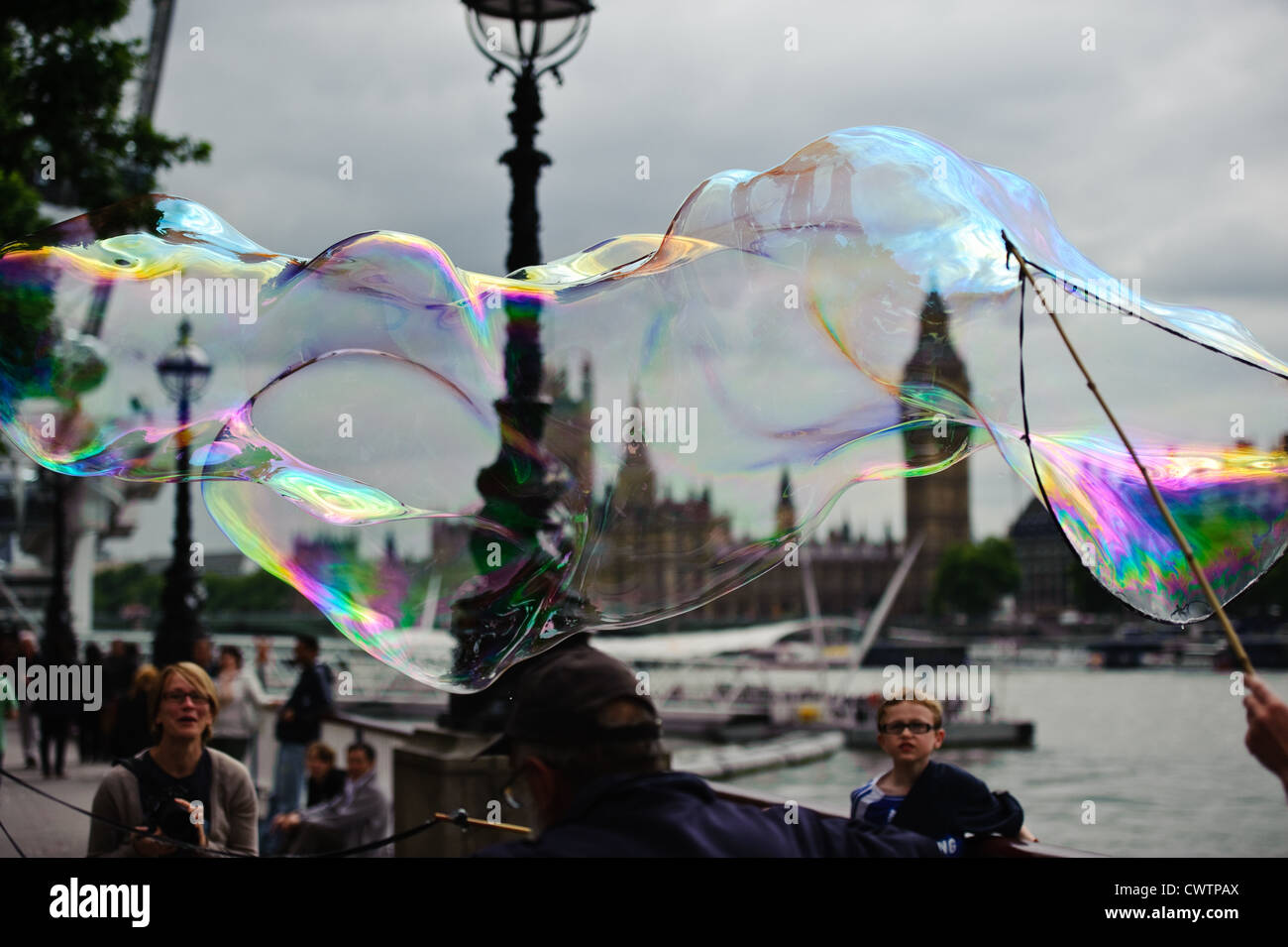 Westminster through a Bubble Stock Photo - Alamy