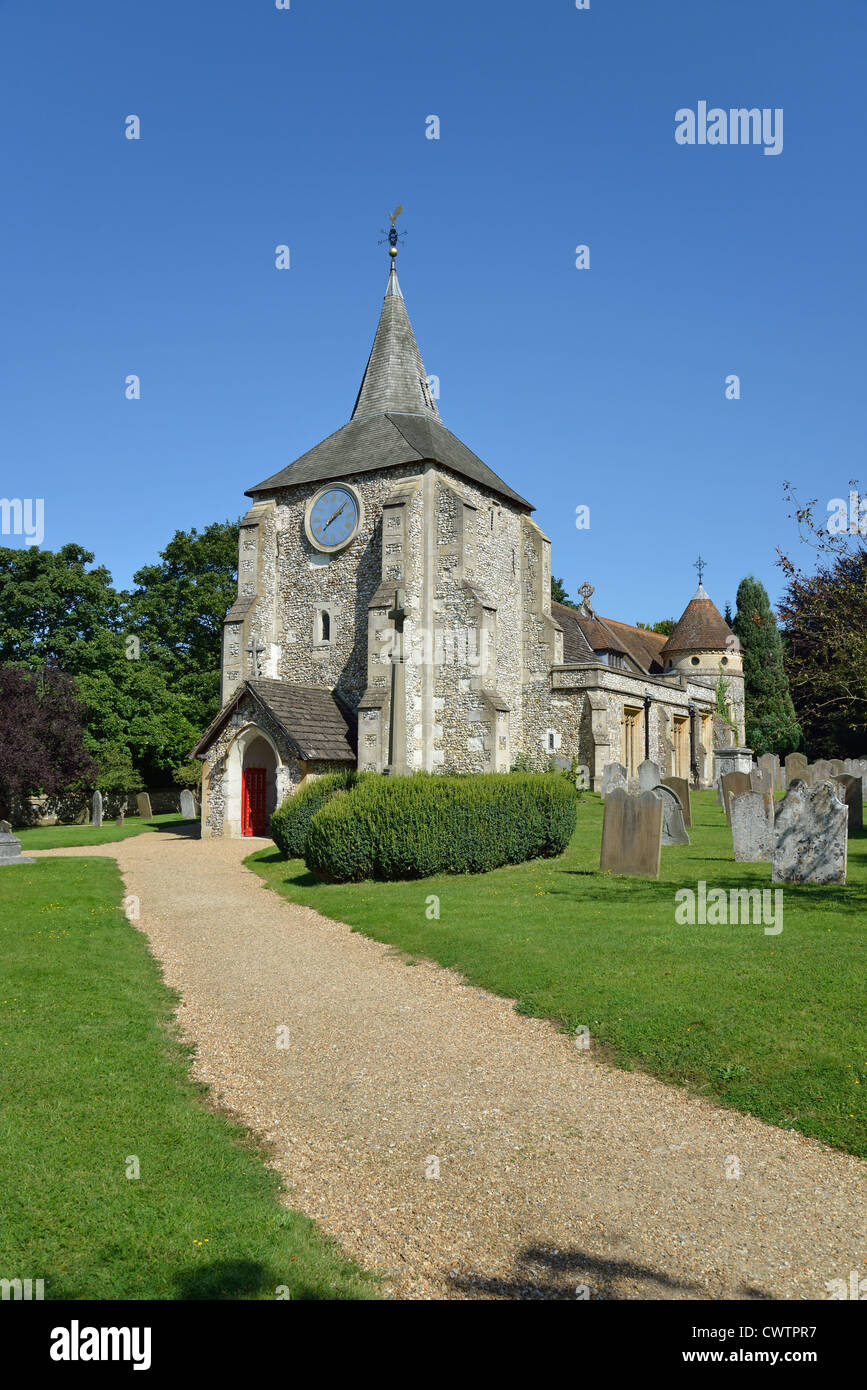 Mickleham church hi-res stock photography and images - Alamy