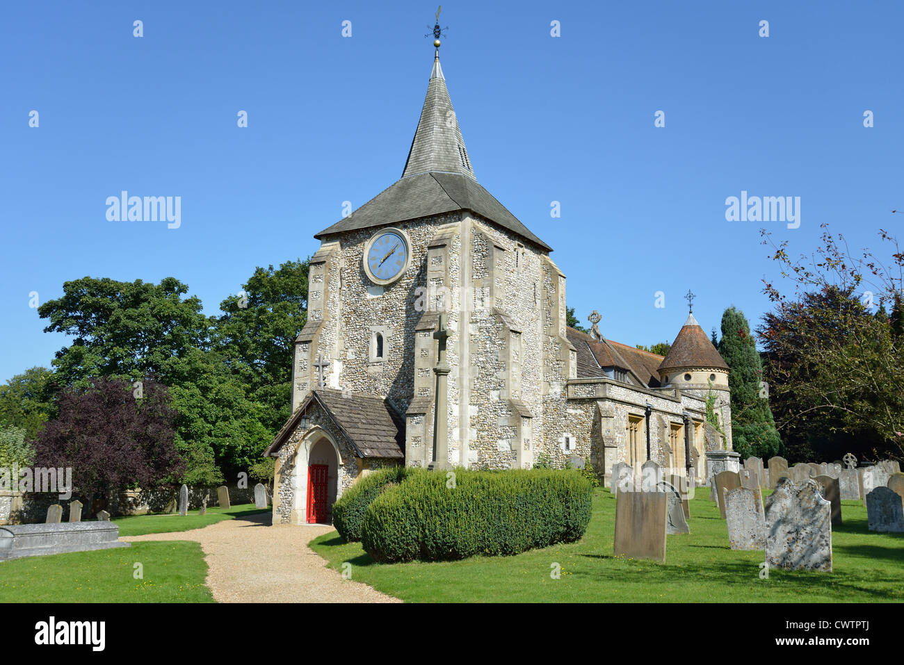 St. Michael and All Angels Church, Mickleham, Surrey, England, United ...