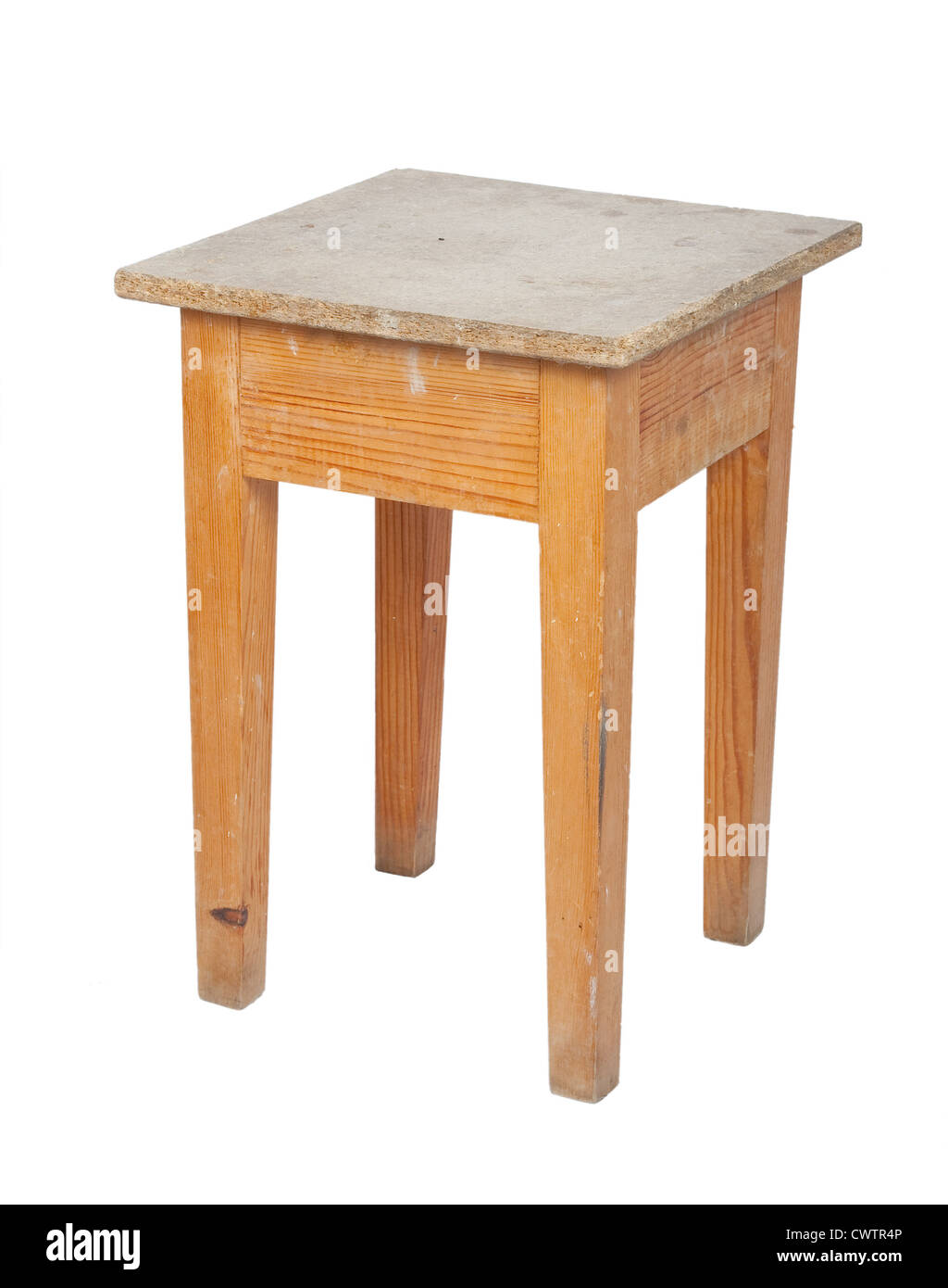 Wooden stool hi-res stock photography and images - Alamy