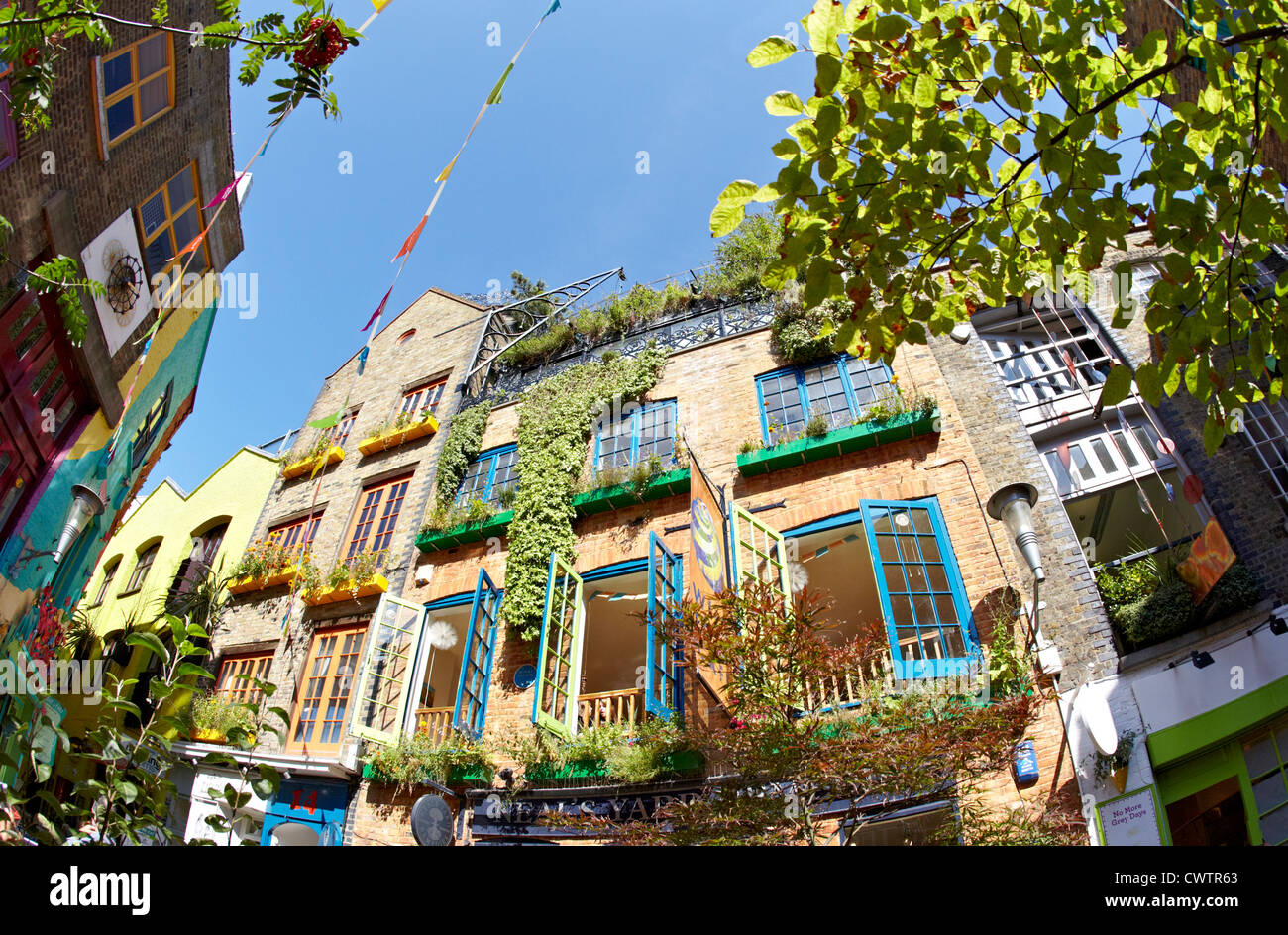 Neils Yard Covent Garden London UK Stock Photo - Alamy