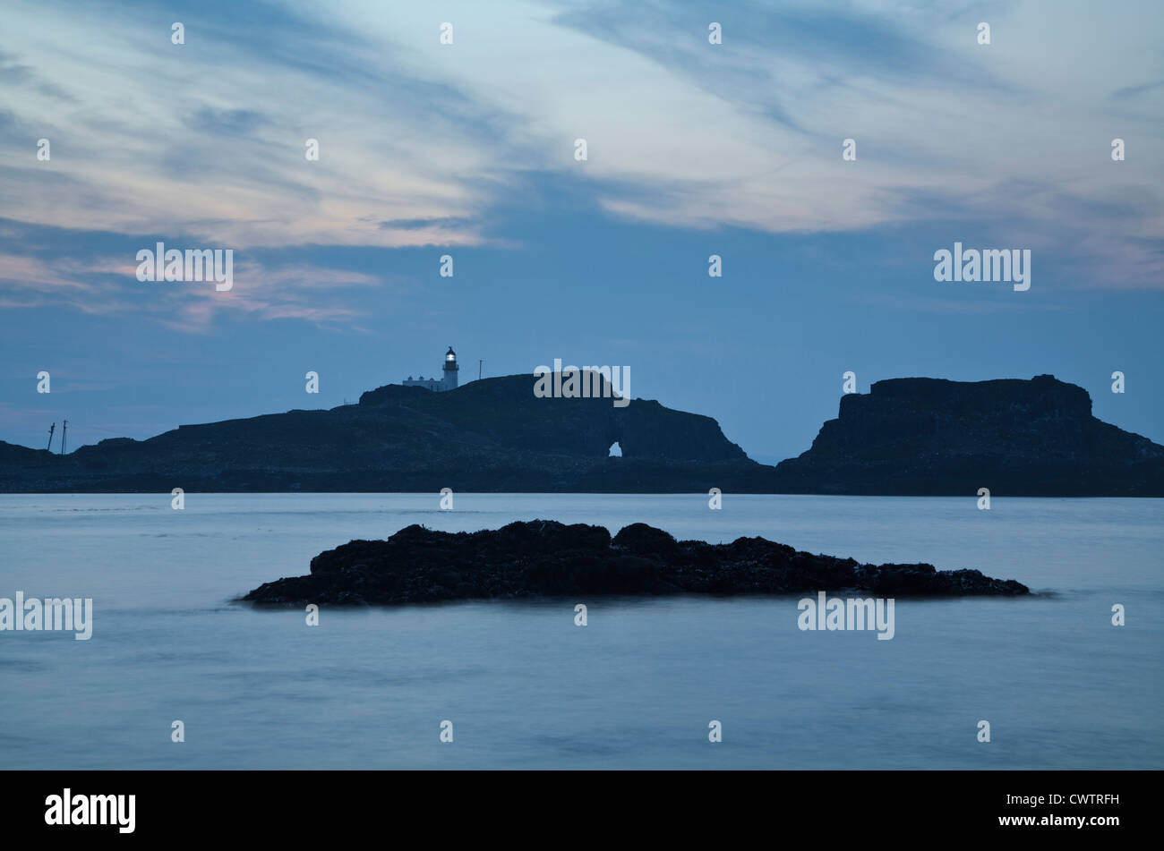 Fidra Island, near North Berwick, East Lothian, Scotland Stock Photo ...