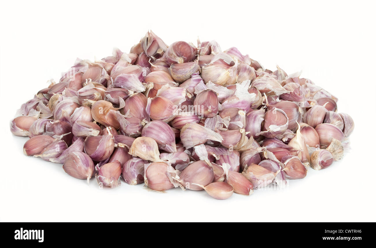 Cloves of garlic Stock Photo - Alamy
