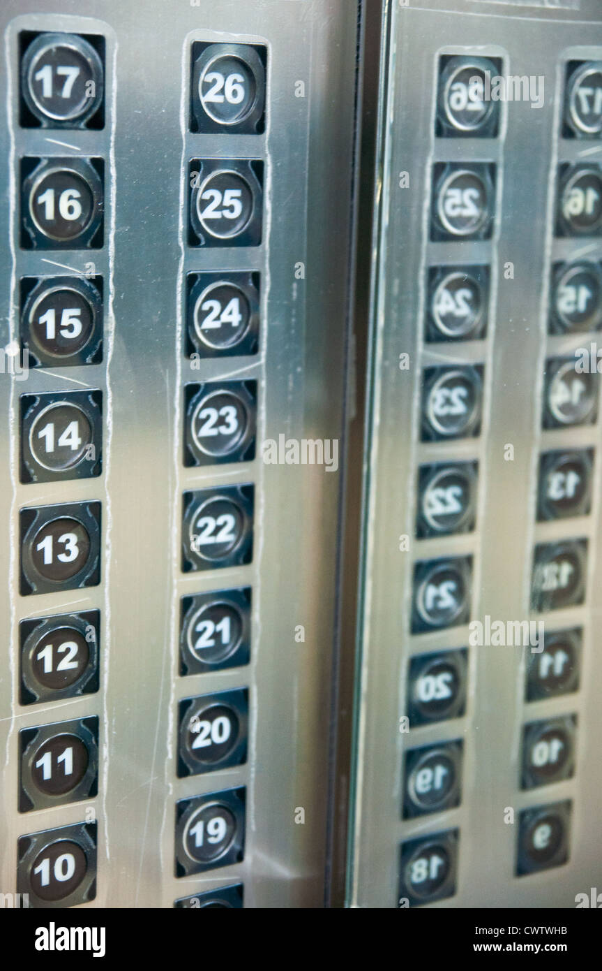 Lift buttons hi-res stock photography and images - Alamy