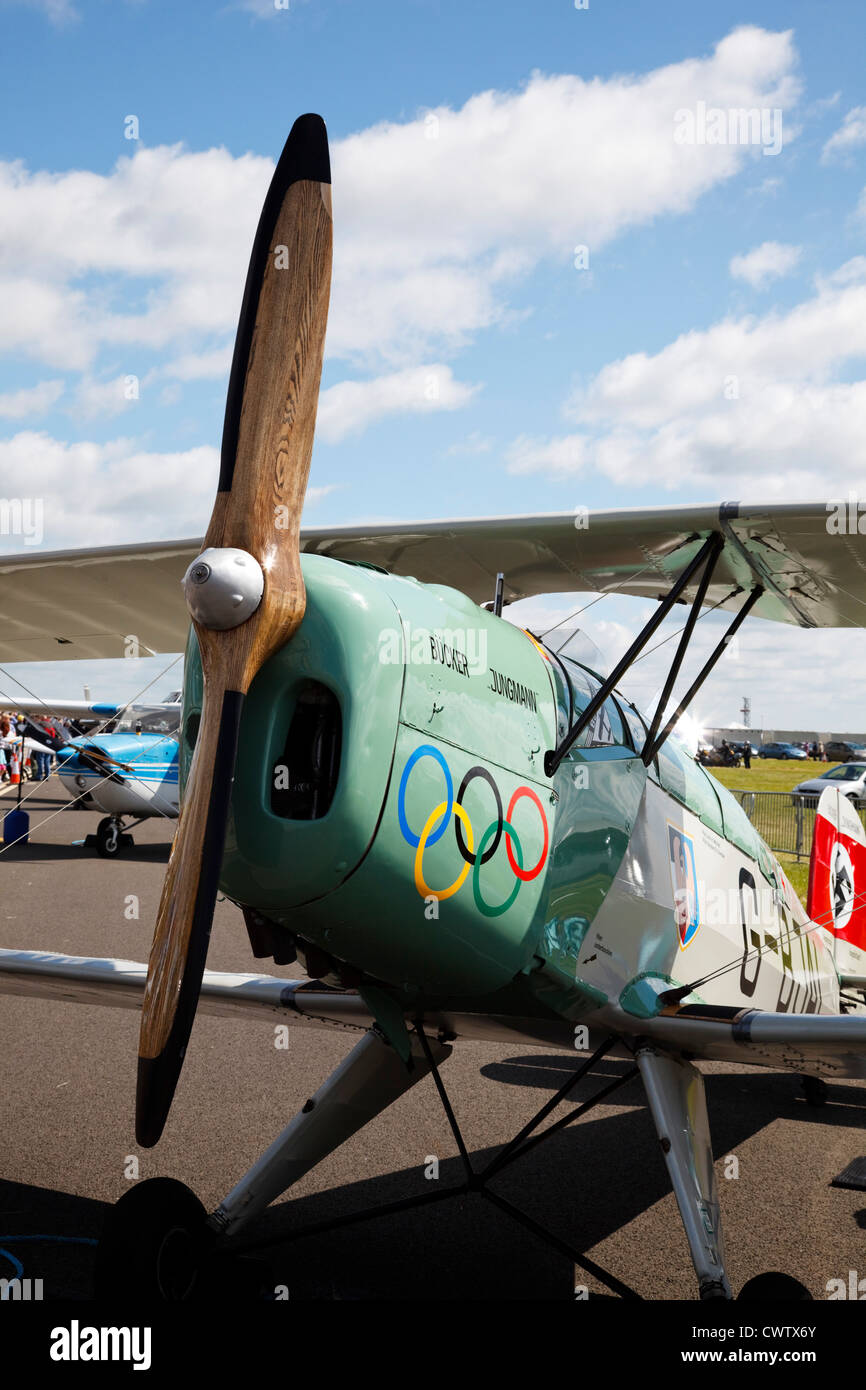 Bucker jungmann biplane hi-res stock photography and images - Alamy
