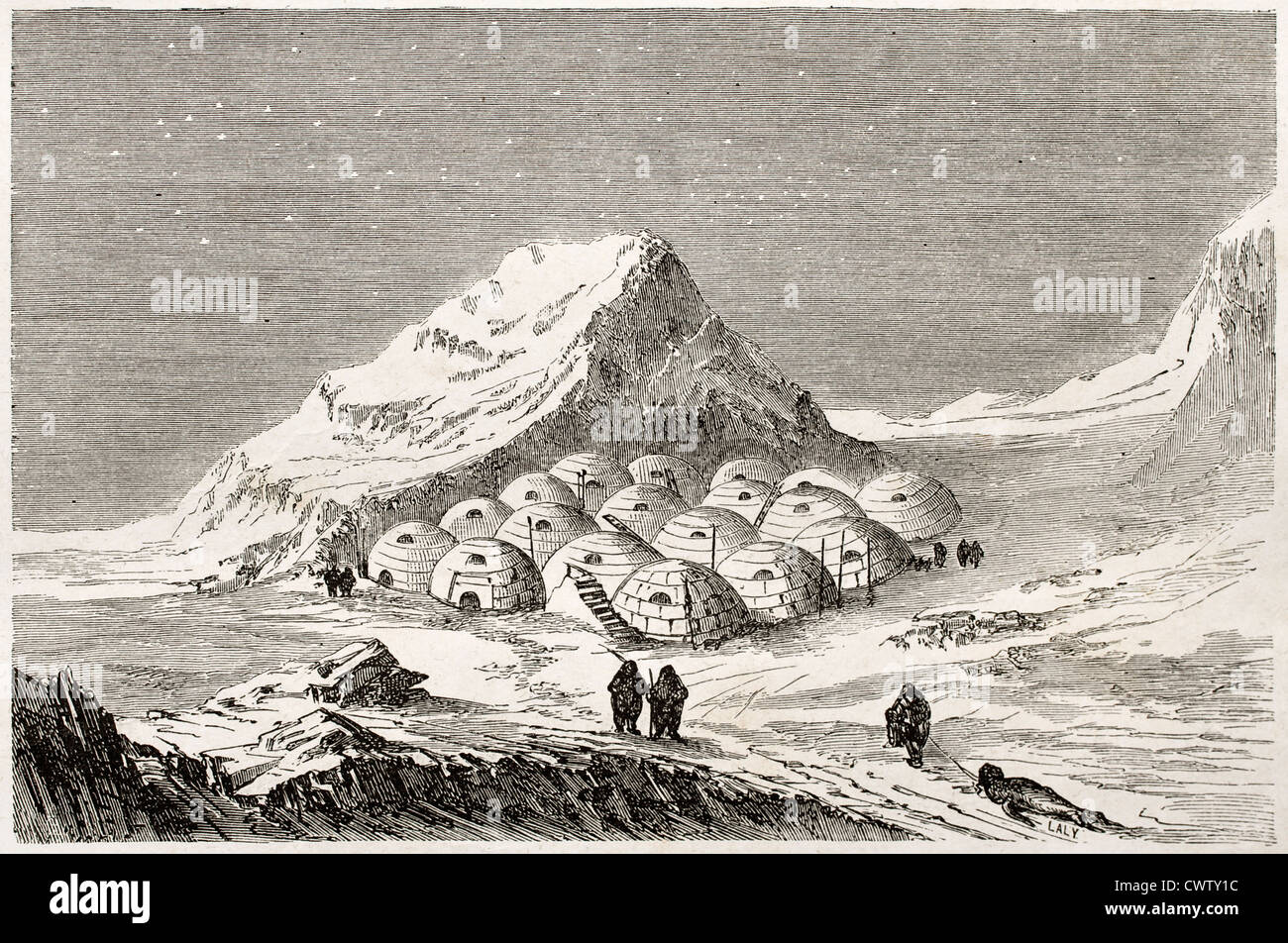 Eskimo hut hi-res stock photography and images - Alamy