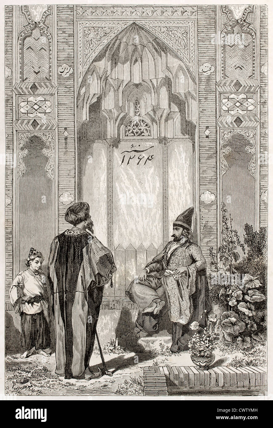 Traditional persian man costume hi-res stock photography and images - Alamy