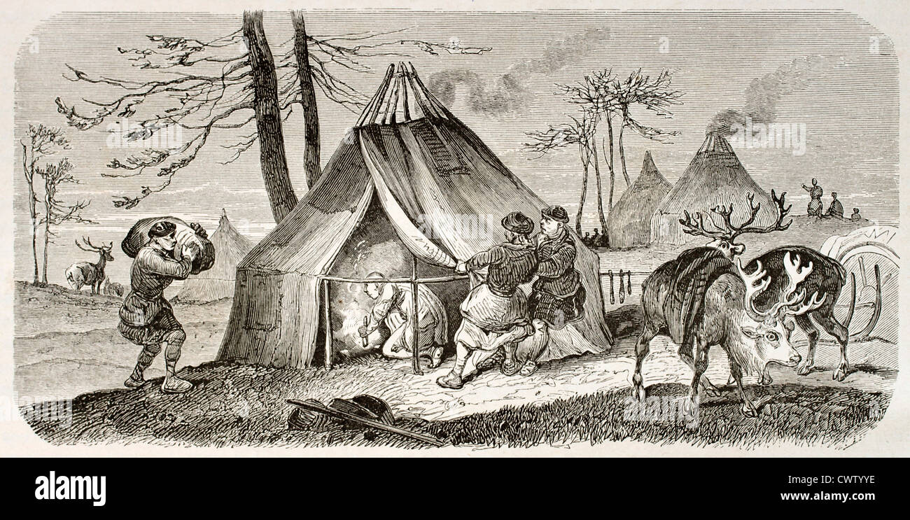 Tungusic people hi-res stock photography and images - Alamy