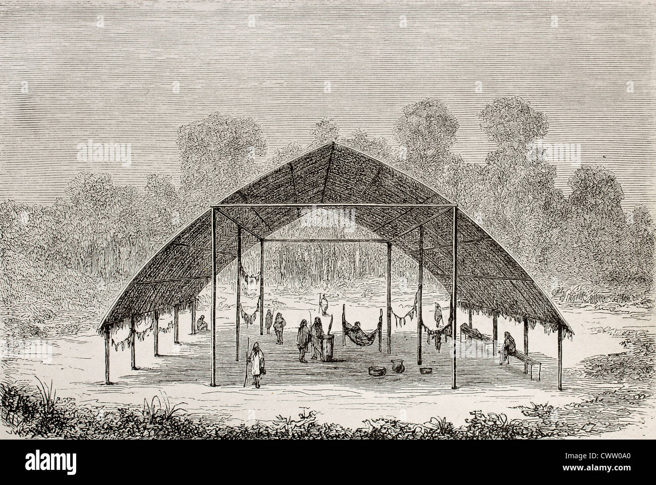 Native american hut drawing hi-res stock photography and images - Alamy