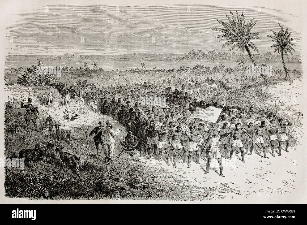 British explorers painting hi-res stock photography and images - Alamy