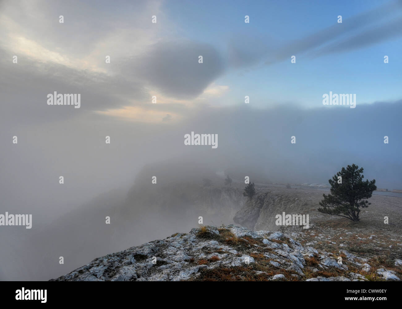 Clouds on a slope hi-res stock photography and images - Alamy