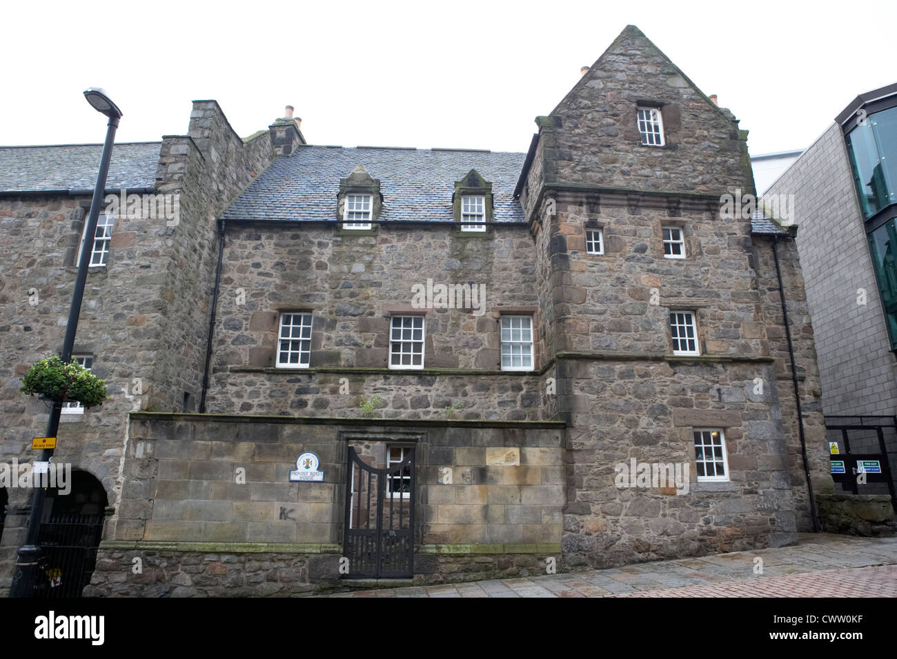 provost ross's house shiprow aberdeen scotland uk Stock Photo - Alamy
