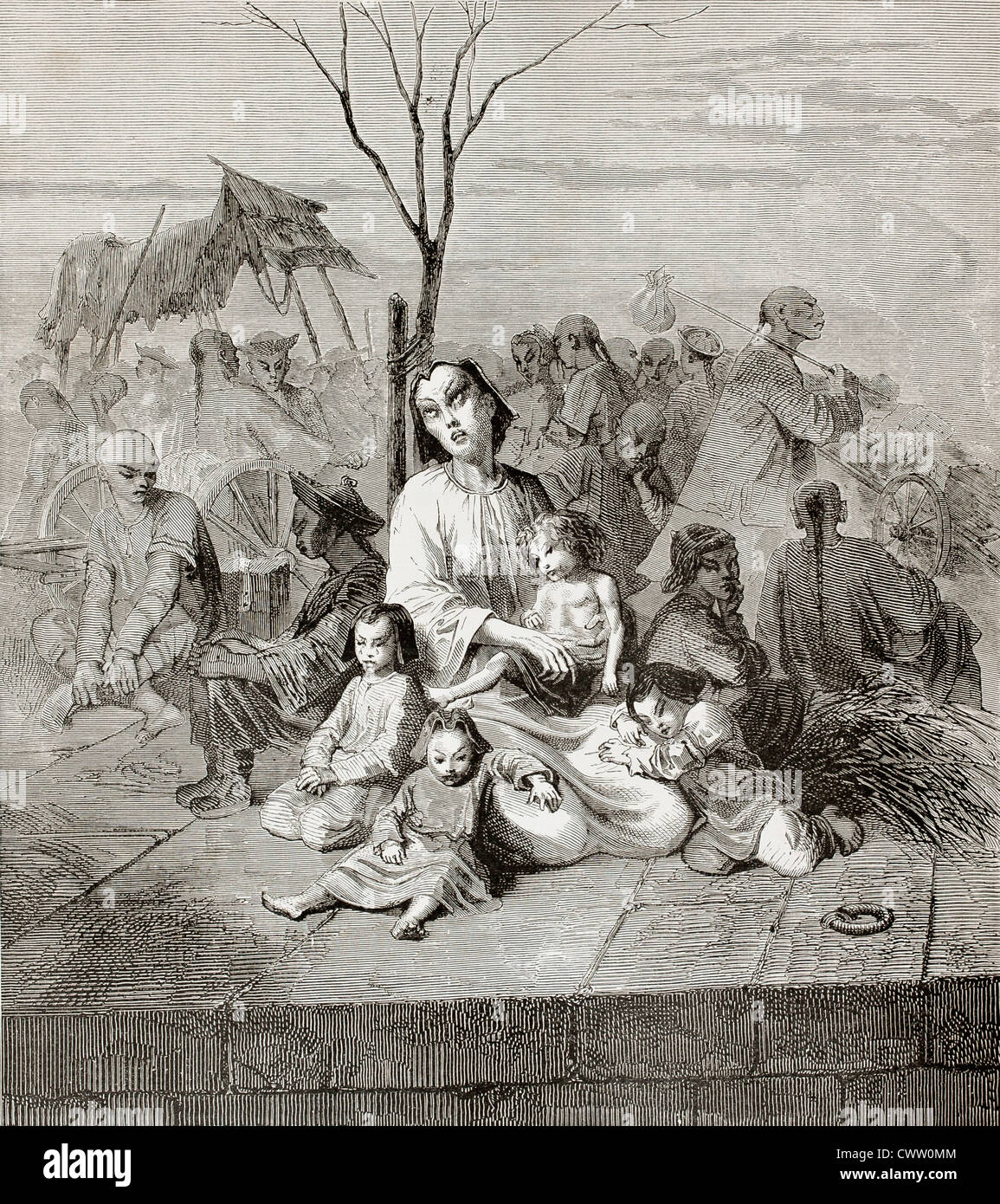 China famine hi-res stock photography and images - Alamy