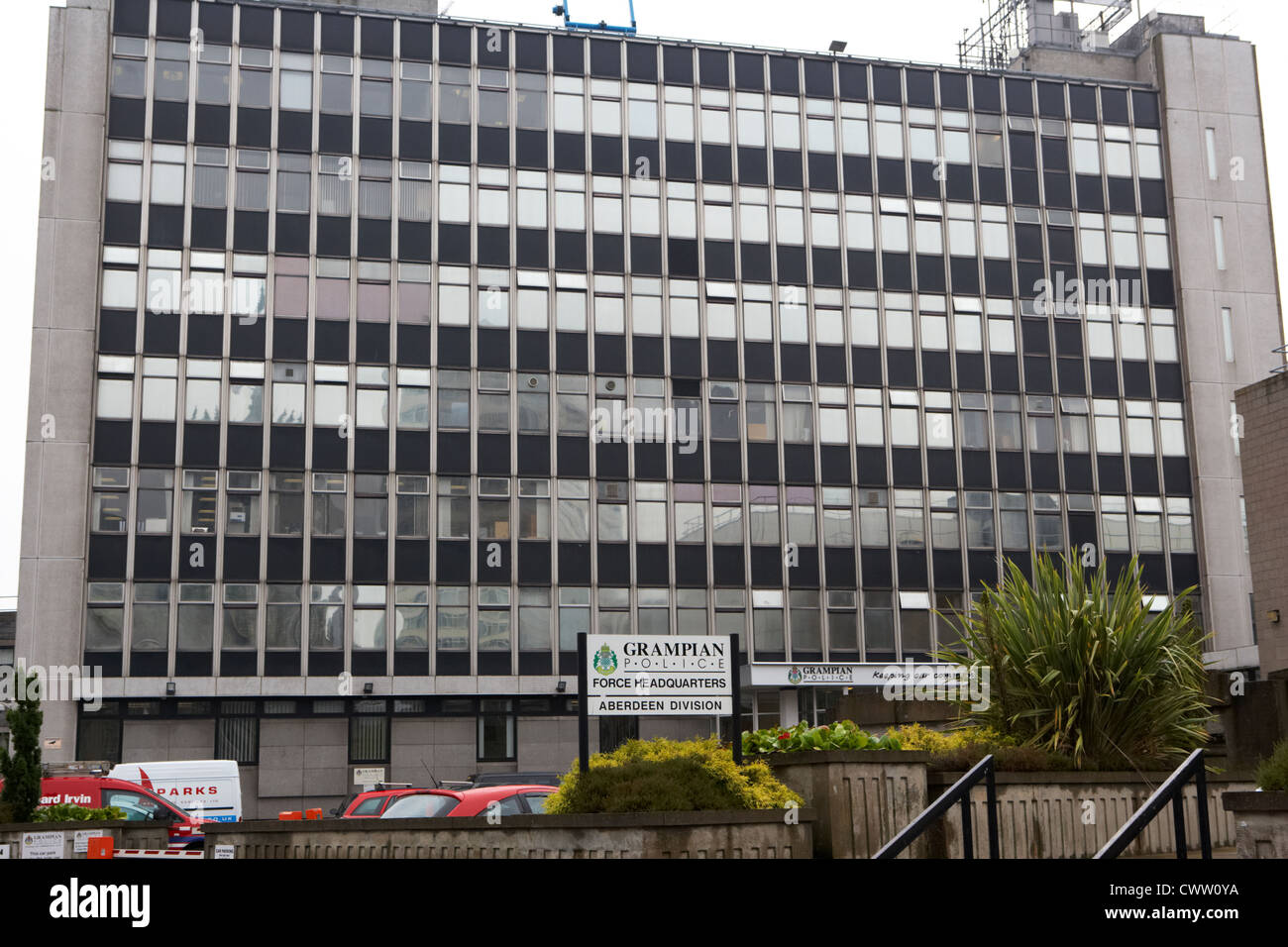 aberdeen grampian police force headquarters scotland uk Stock Photo - Alamy