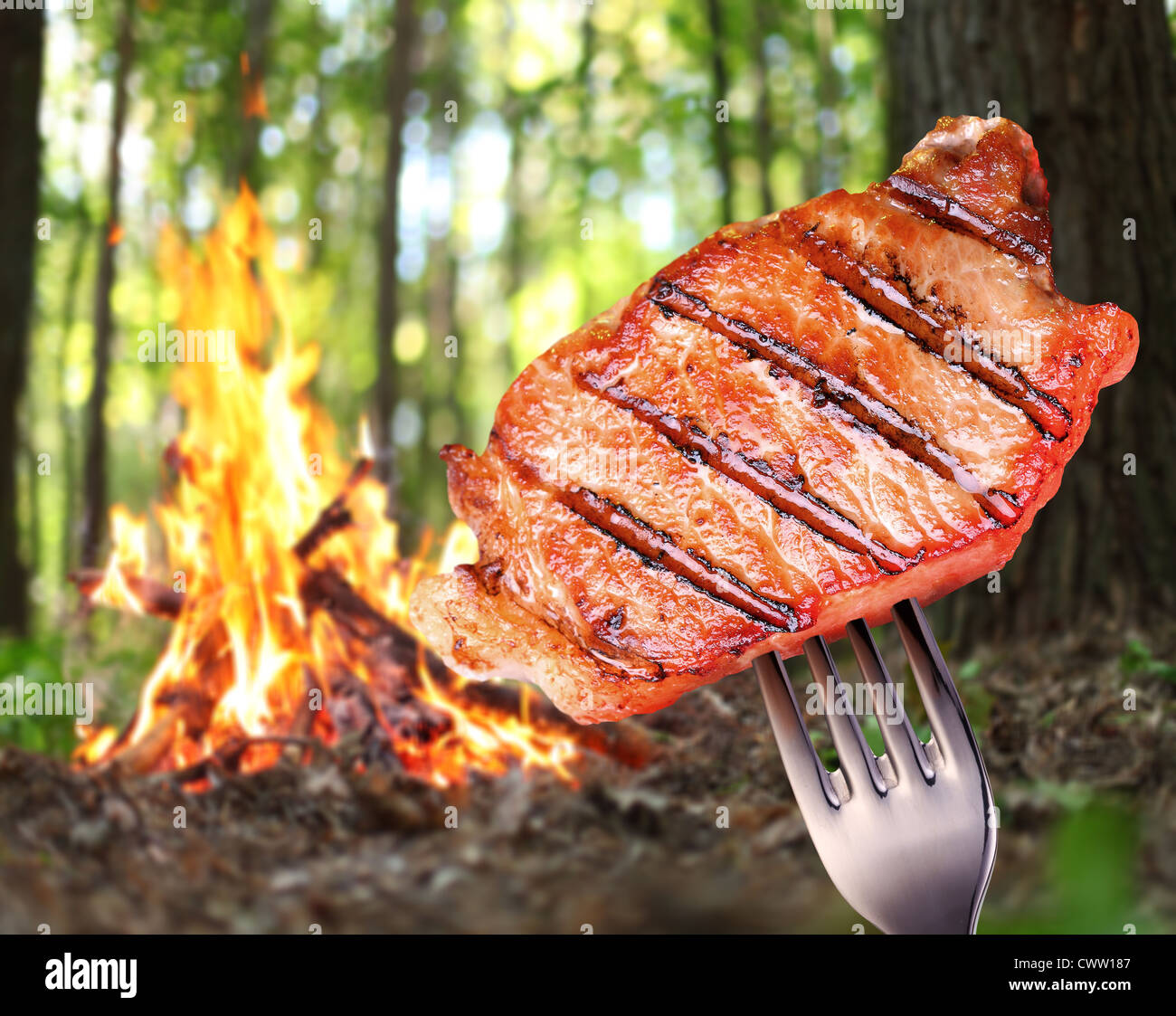 Bonfire snacks hi-res stock photography and images - Alamy