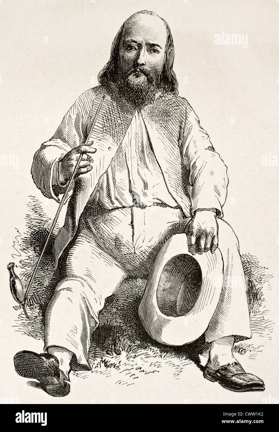 Fat man painting hi-res stock photography and images - Alamy