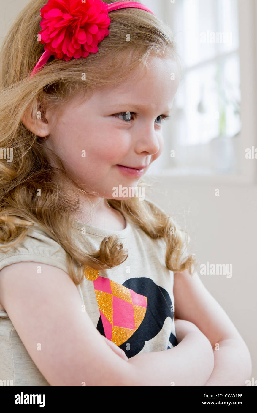 Close up of girls smiling face Stock Photo - Alamy