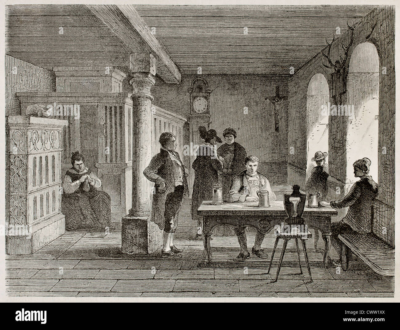 German room interior window historic hi-res stock photography and ...