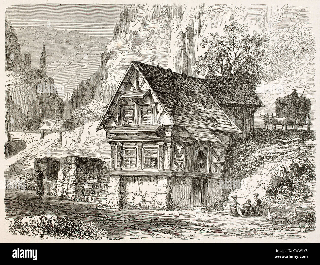 German peasants hi-res stock photography and images - Alamy