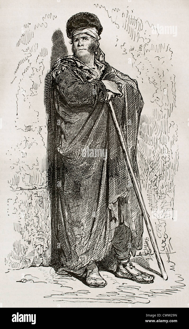 Spanish livestock merchant Stock Photo - Alamy