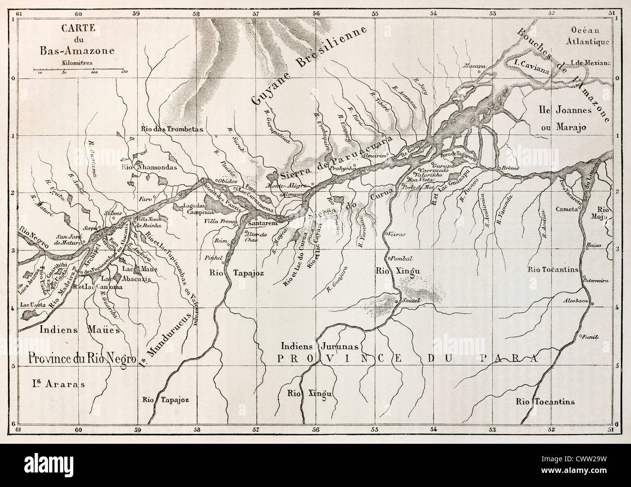 Vintage Map Of Brazil Antique Map Of Brazil High Resolution Stock ...