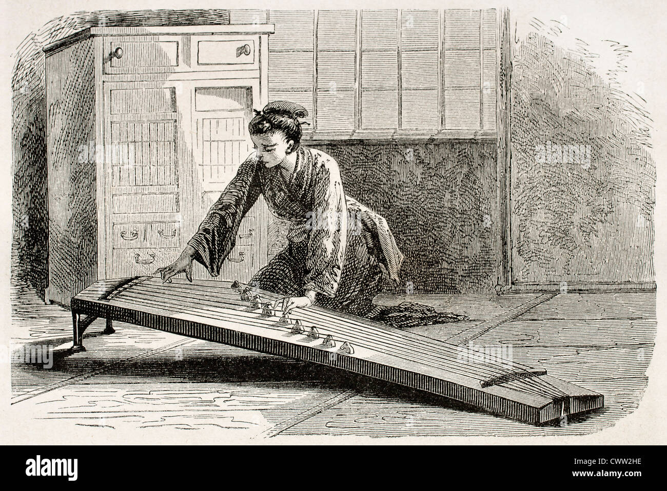 Japanese musical instrument hi-res stock photography and images - Alamy