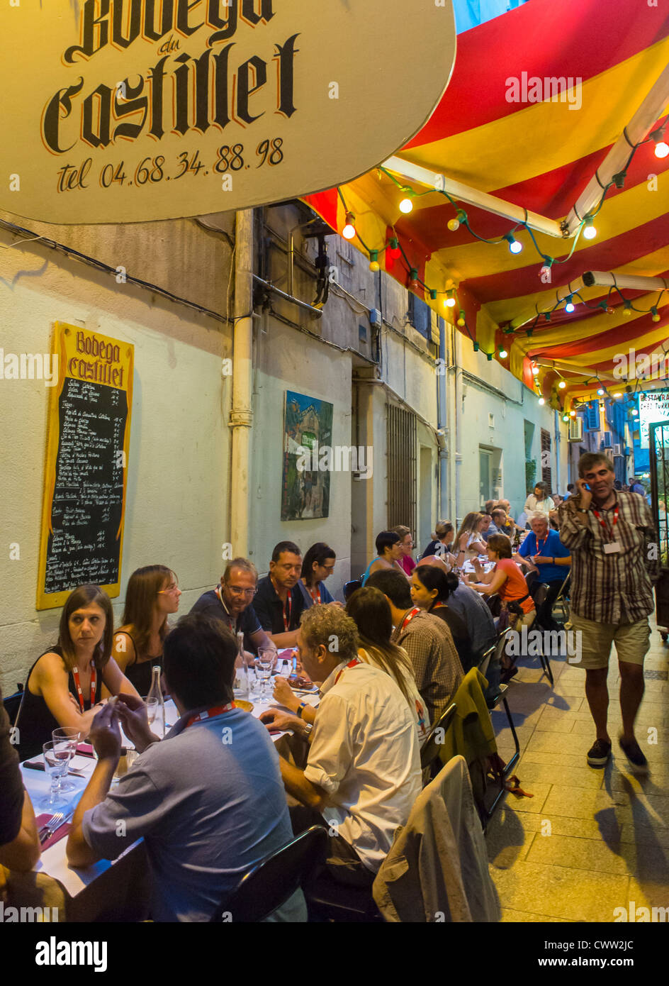 Perpignan cafe hi-res stock photography and images - Alamy