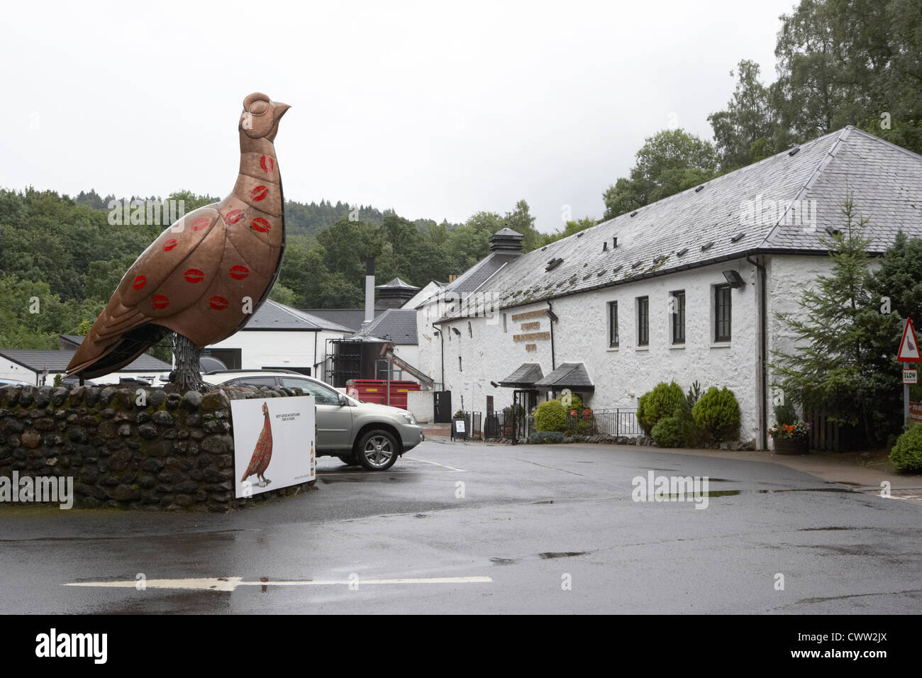 the famous grouse glenturret distillery scotland uk Stock Photo - Alamy