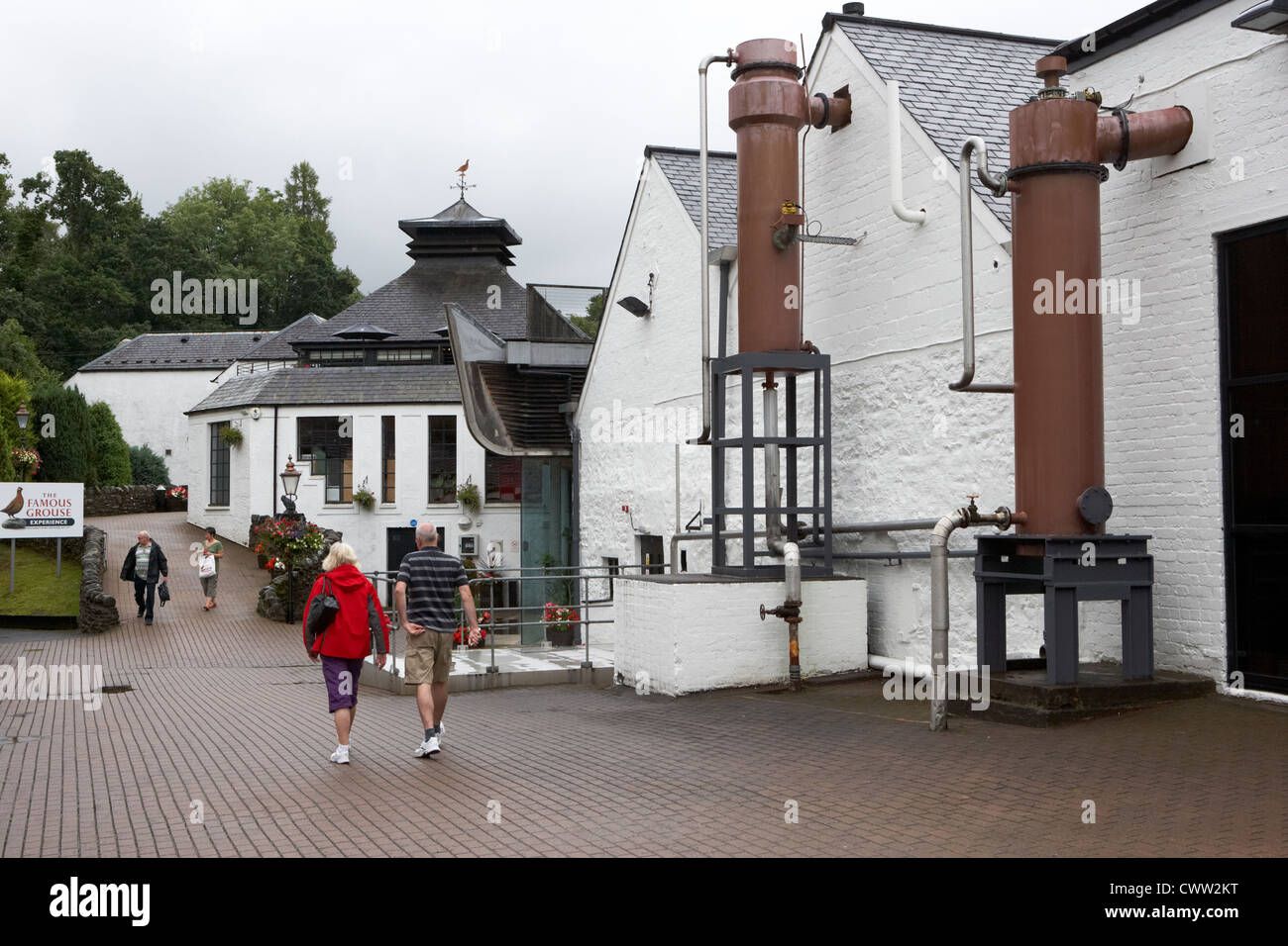 the famous grouse glenturret distillery scotland uk Stock Photo - Alamy
