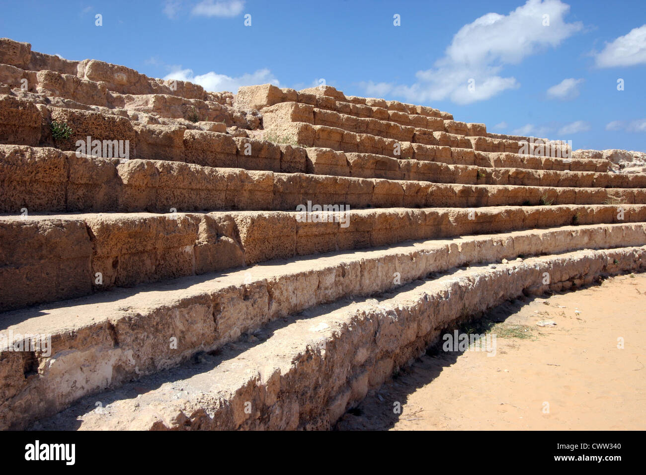 Ancient Roman hippodrome in Caesarea, Israel Stock Photo - Alamy
