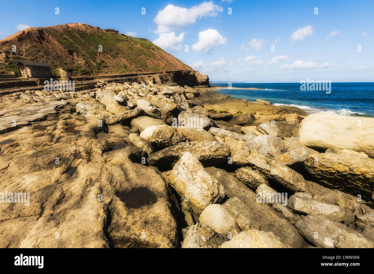 Filey brigg rocks hi-res stock photography and images - Alamy