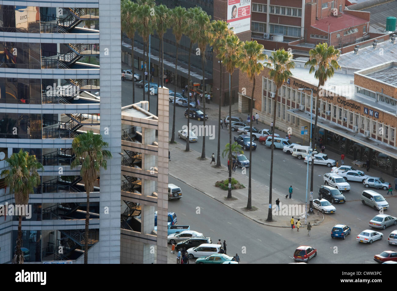 Harare City CDB and skyline Stock Photo - Alamy